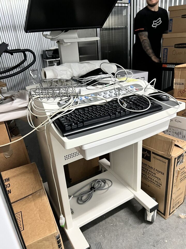 GE Case Stress Test System With Treadmill – Apexx MedIcal Equipment